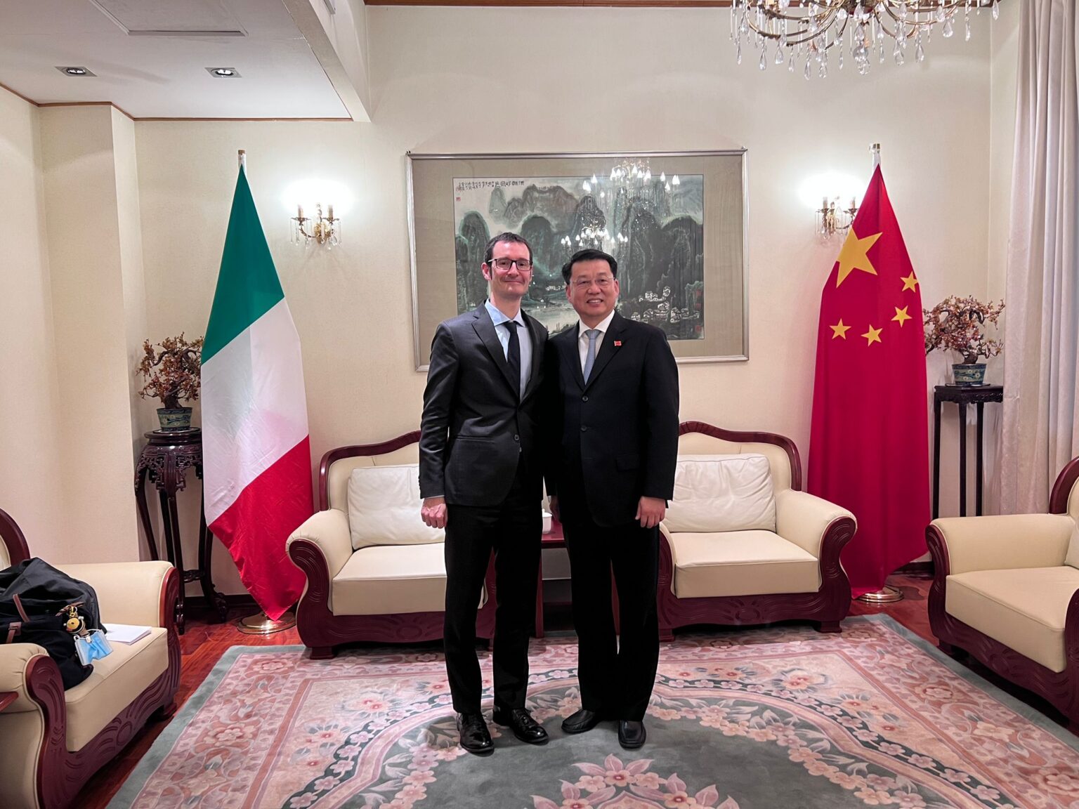 ICCF meeting with the Milan Consul, Jia Guide - ICCF Italy China ...